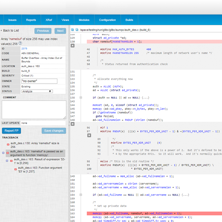 C/C++/C#/Java静态分析工具Klocwork